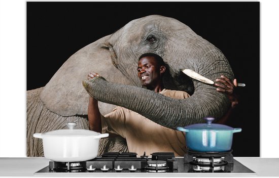 Spatscherm Keuken - Kookplaat Achterwand - Spatwand Fornuis - 120x80 cm ...