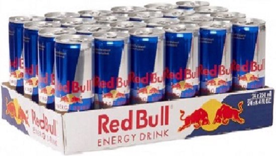 Red Bull Energy drink 25 cl per blik, tray 24 blikken | bol