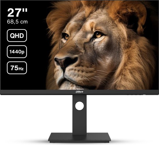 Dahua LM27-P301A - QHD IPS Monitor - 75 Hz - USB-C - 27 inch ...