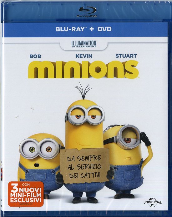 Universal Pictures Minions DVD/Blu-Ray Engels, Ests, Grieks, Italiaans ...