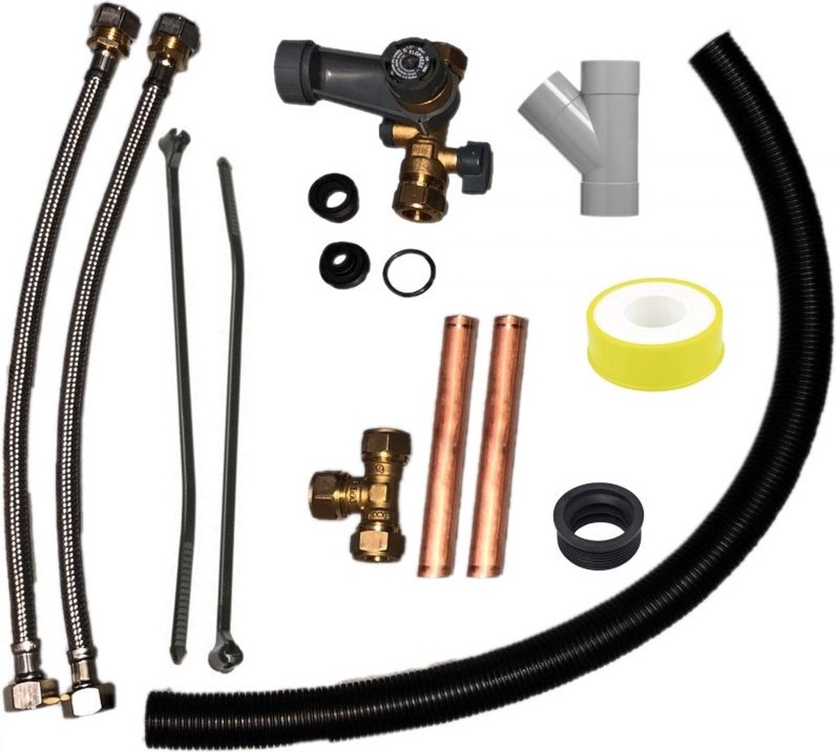 Elektrische close-in boiler 5 liter met montageset, bovenuitloop, Tesy ...