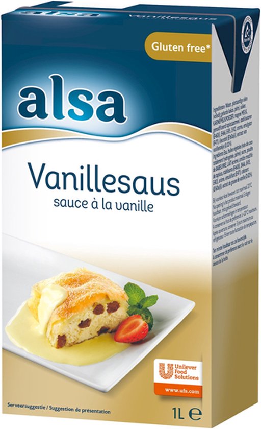 alsa Saus Vanille 1 liter | bol
