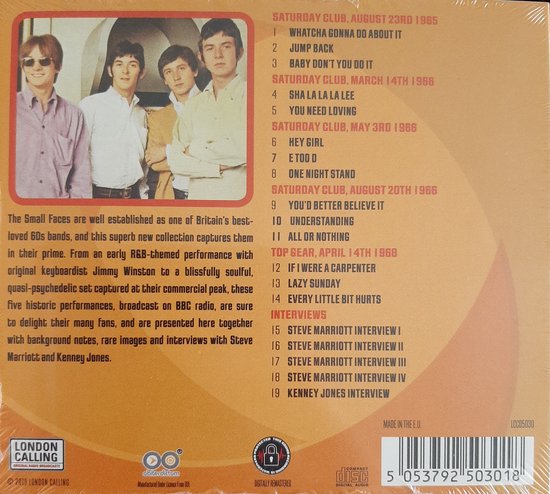Live At The BBC '65 - '68, Small Faces | Muziek | bol