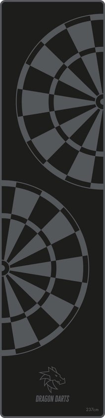 Dragon Darts - dartmat - Triple20 - 237x60 cm - dart mat - dartmatten | bol.com
