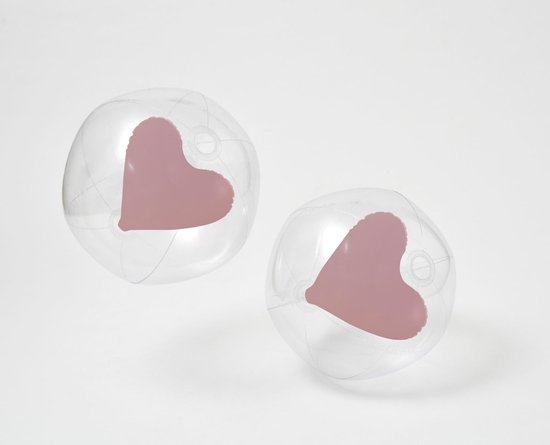 Sunnylife Opblaasbare Strandbal 3D Hart met confetti | bol.com