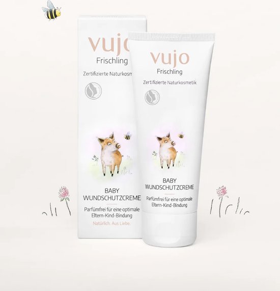 Vujo Frischling - Luiercrème en barrièrecrème - Huidverzorging voor ...