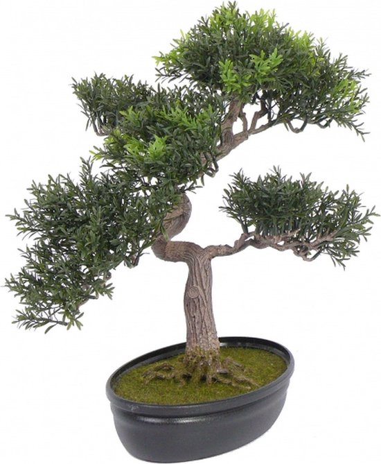 Kunstplant - Bonsai boompje - 40 cm | bol