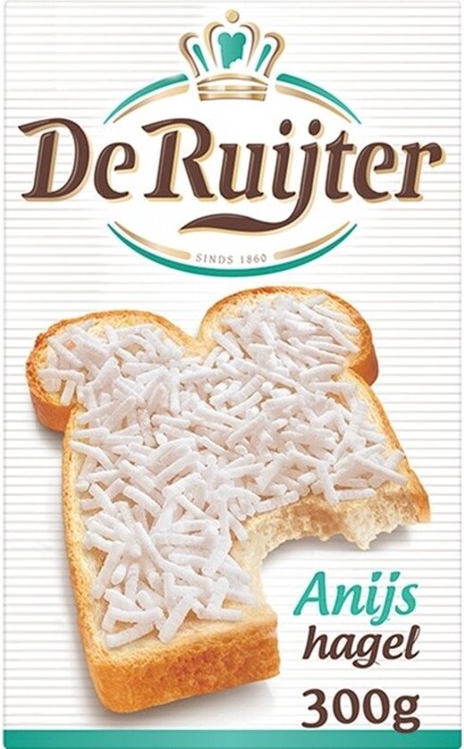 De Ruijter - Anijs Hagel - 300 gr - 4 stuks | bol