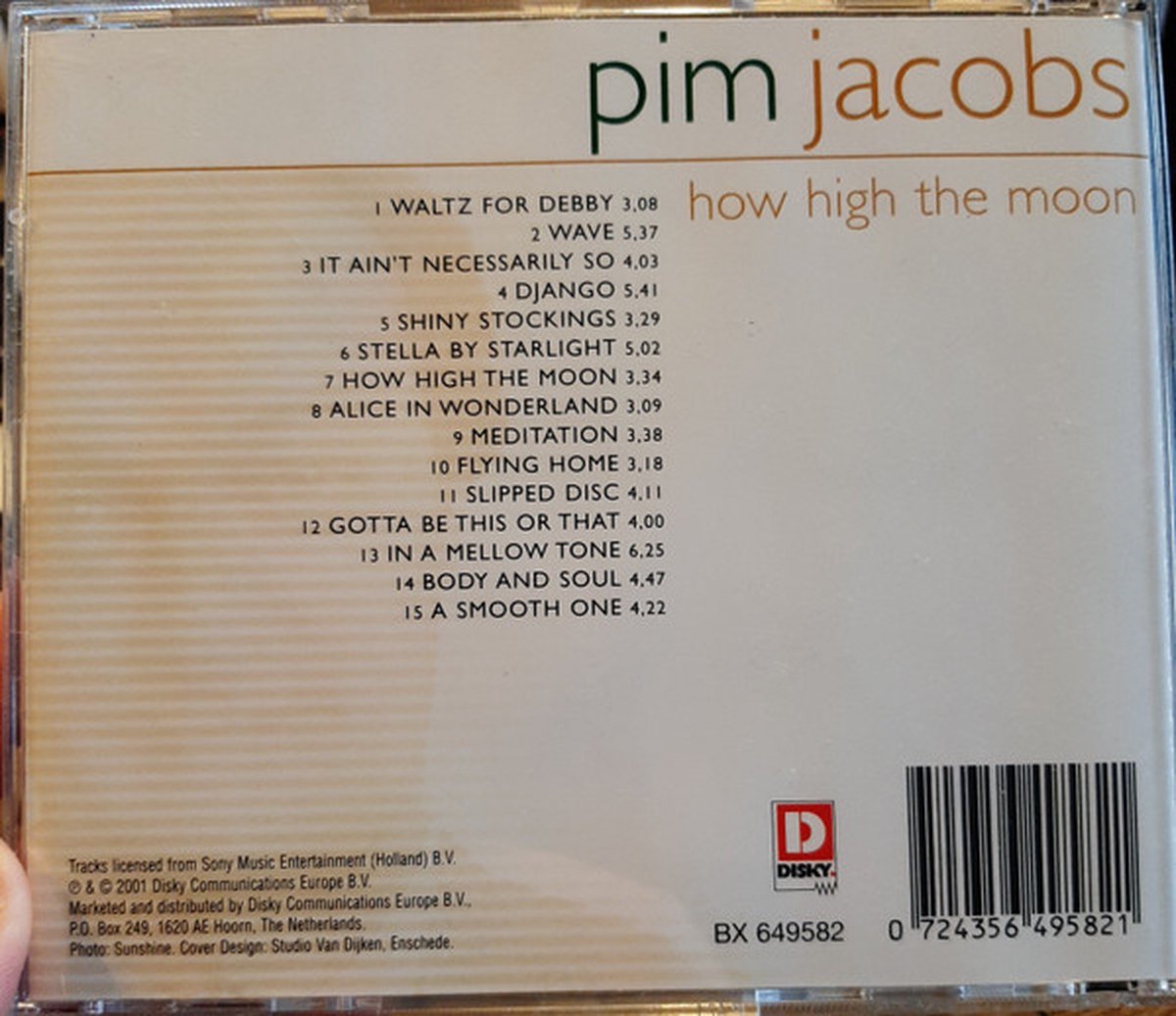 Pim Jacobs - How high the moon, Pim Jacobs | Muziek | bol.com