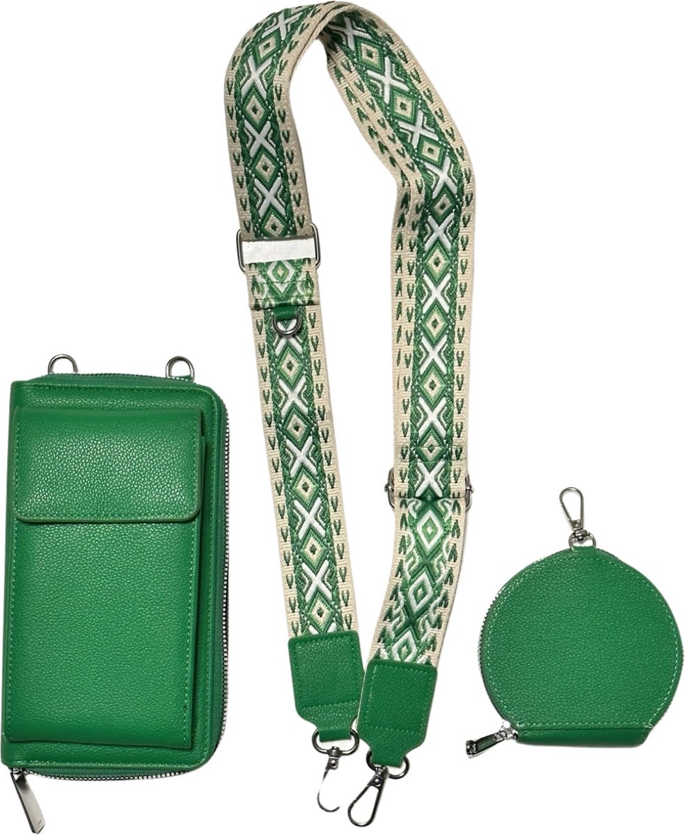 Telefoon Tas Crossbody Groen | bol.com