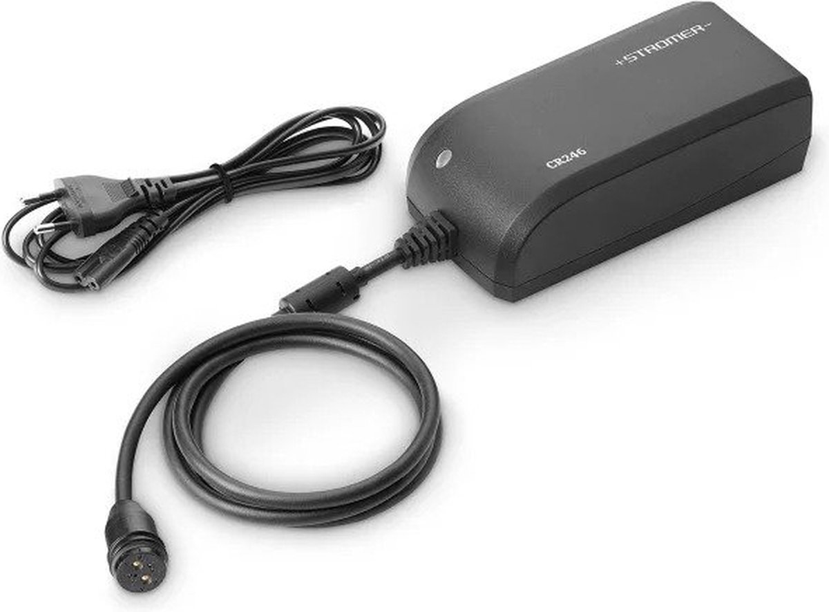 Stromer CR246 - Elektrische fietsoplader - 4.5A - 246W - Zwart | bol