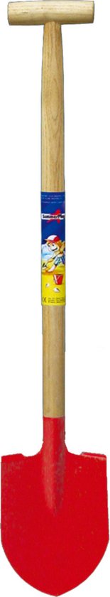 Summerplay Speelgoed schep - voor kinderen - punt - metaal - rood - 60 ...