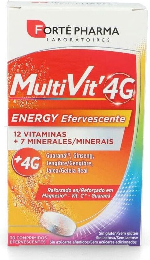 Food Supplement Forté Pharma Multivit 4G 30 Units | bol