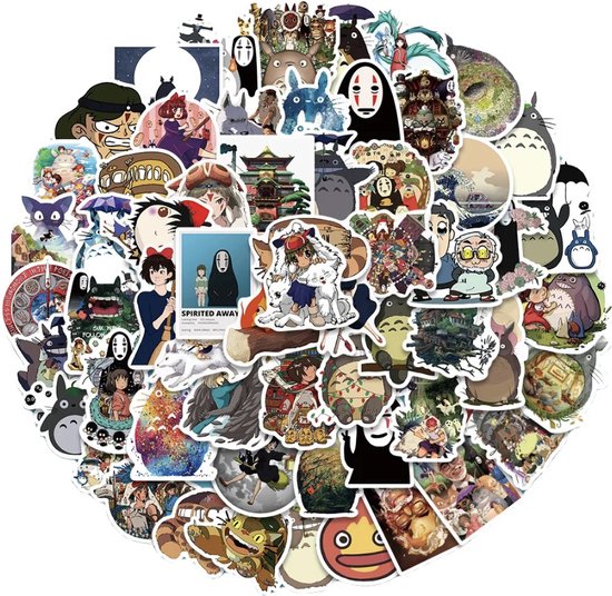 Studio Ghibli - Stickers Film Anime - 40 Stuks | bol.com