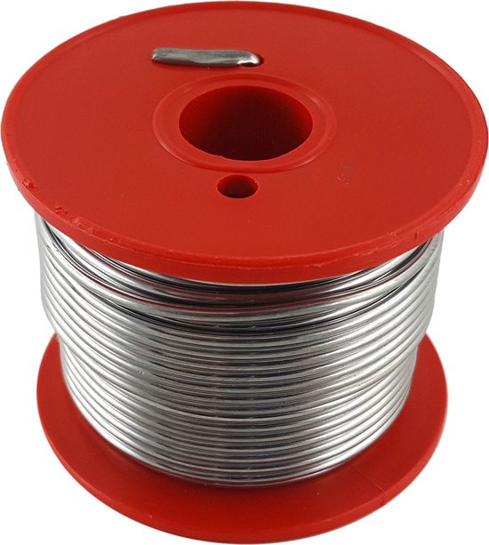 soldeertin , rol soldeerdraad , met een diameter van 1,5 mm en een ...