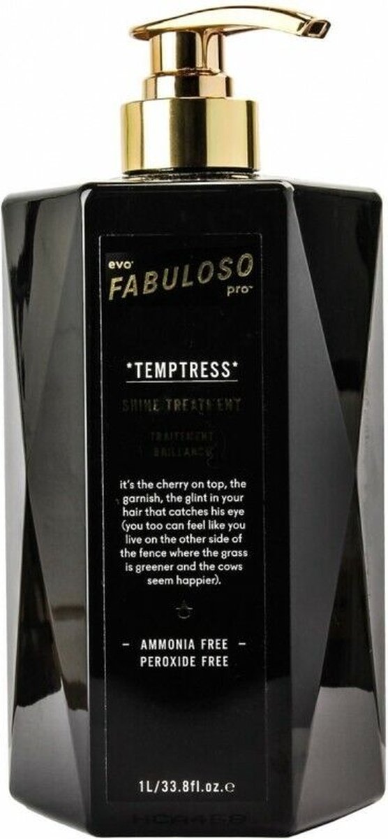 EVO Fabuloso Pro Temptress Shine Treatment 1000ML | bol