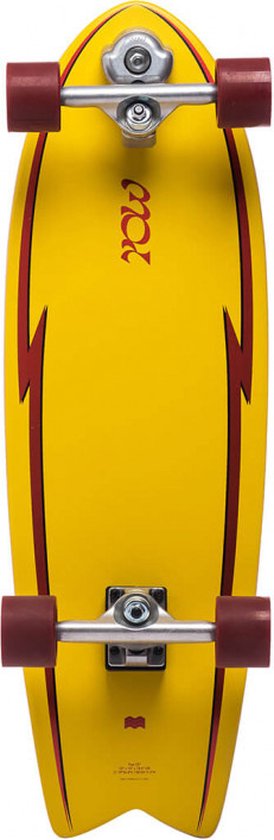 YOW Pipe 32Power Surfing Series Surfskate | bol.com