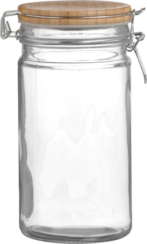 Weckpot/inmaakpot - 10x - 1L - glas - met beugelsluiting - incl ...