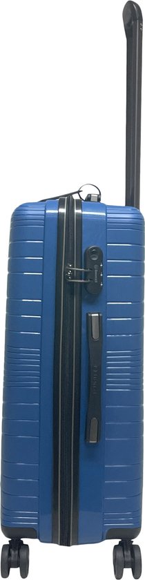 Benzi Barco Middelgrote Koffer - 65 cm - 65 liter - Blauw | bol.com