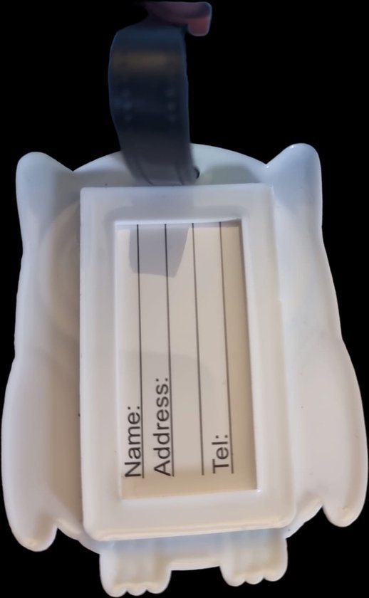 Bagage TAG - Uil - vakantie / reizen | bol