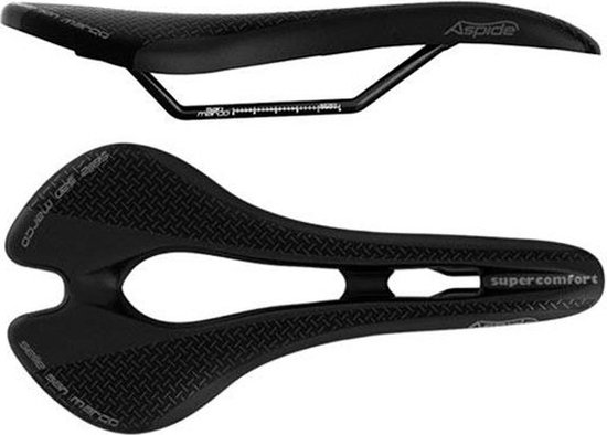 Selle San Marco Aspide Open-fit Dynamic Superconfort Breed Zadel Zwart ...