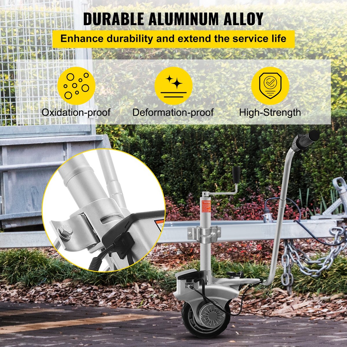 Elektrisch Jockey Wheel - Caravan Mover - Trailer Mover - Elektrische ...