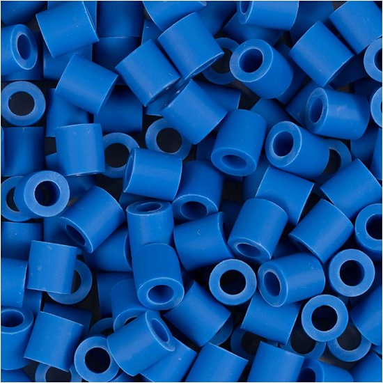 BioBeads van NABBI, afm 5x5 mm, gatgrootte 2.5 mm, medium, donkerblauw ...