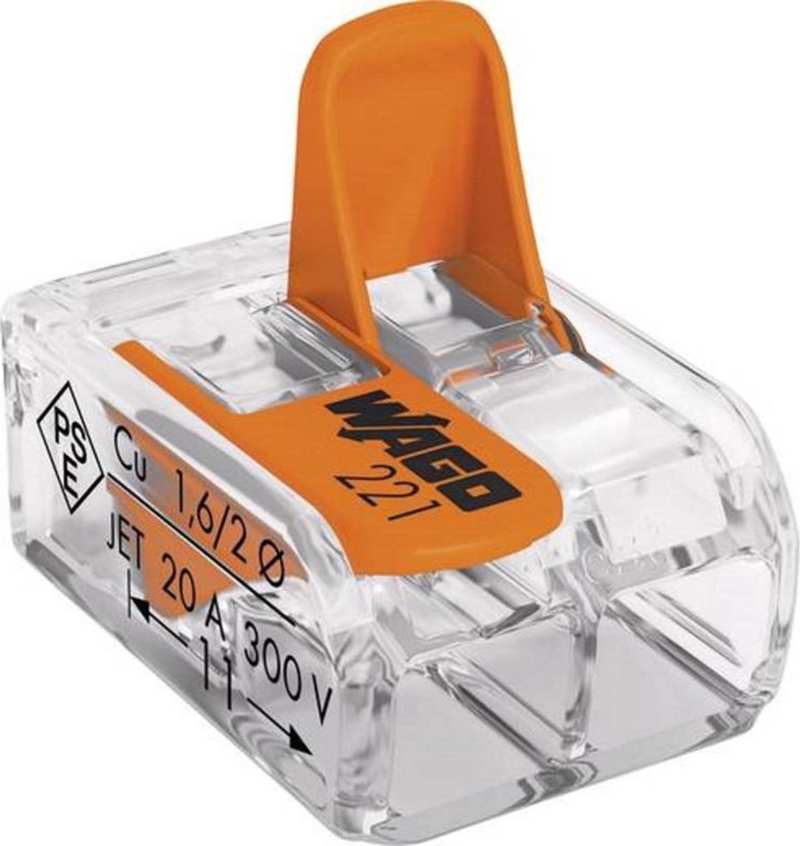 Set van verbindingsklemmen - lasklemmen voor installatiedraad - 4 stuks ...