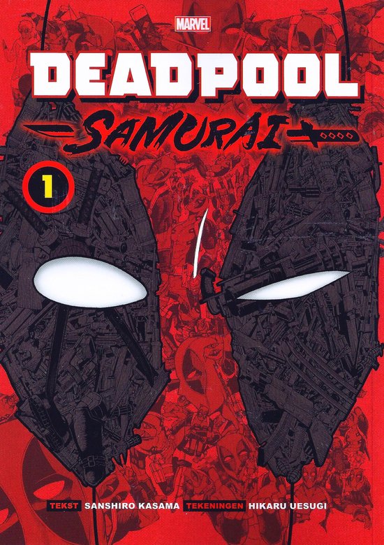 Marvel Comics - DEADPOOL - Samurai - Manga Stripboek - Let Op! Rechts naar Links... | bol.com