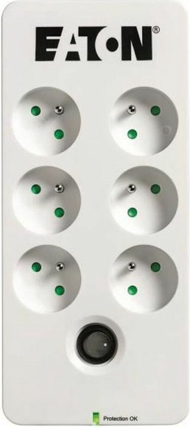 Schuko 6 Way Multi-socket Adapter Eaton PB6F (1,5 m) | bol