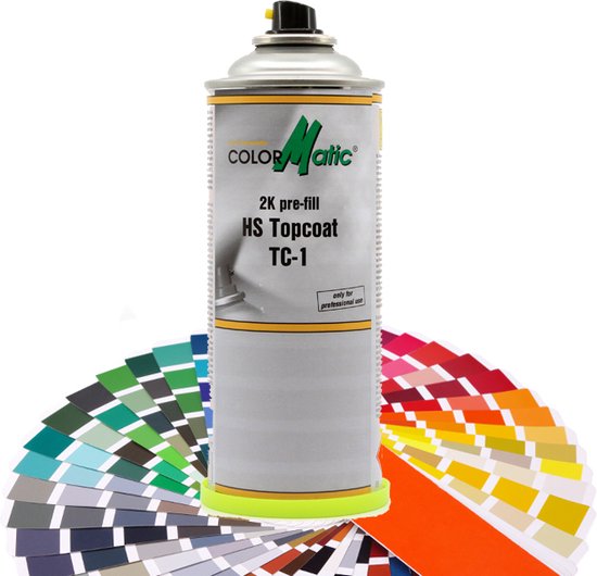 Bicc's - Spuitbus 2K Industrielak - RAL 9001 - Cremewit - Mat - 400ML | bol