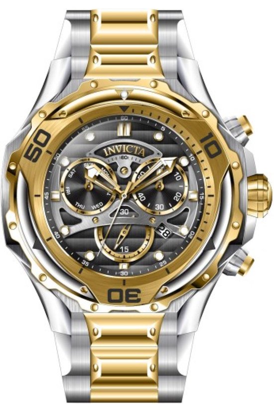 Invicta Mammoth 38086 Quartz Herenhorloge - 54mm | bol.com