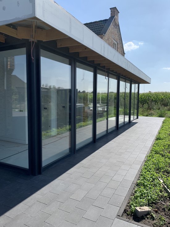 Stoneflex Finish 12,5 kg- voegmortel kleur Basalt - waterdoorlatende ...