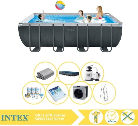 Intex Ultra XTR Frame Zwembad - Opzetzwembad - 549x274x132 cm ...