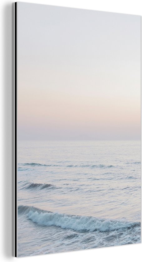 Wanddecoratie Metaal - Aluminium Schilderij Industrieel - Zee - Golven - Water -... | bol