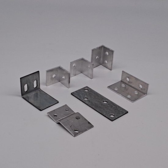 KWEEK - Bevestigingshoek 40x40, Set van 6 | bol