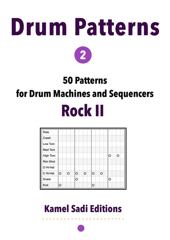 Drum Patterns 2 - Drum Patterns Vol. 2 (ebook), Kamel Sadi | 9782374072883 | Boeken | bol