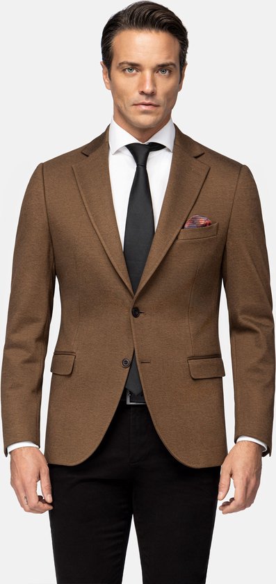 Crouse Wide lapel Brown Colbert -58 | bol