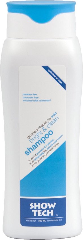 Show Tech Bright & Clean 300ml Shampoo | bol.com