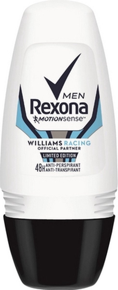 Rexona Deo Roller Williams Racing - Voordeelverpakking 6 x 50 ml | bol.com