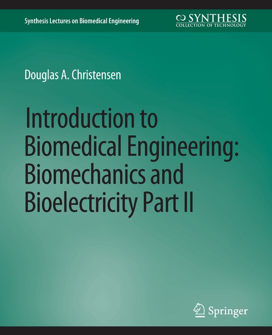 Synthesis Lectures on Biomedical Engineering- Introduction to Biomedical Engineering,... | bol