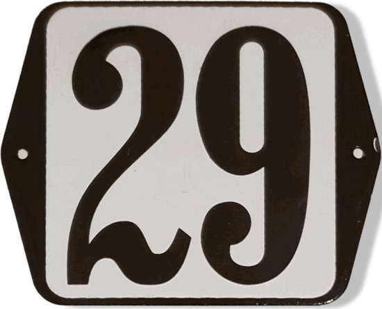 Huisnummer standaard nummer 29 | bol