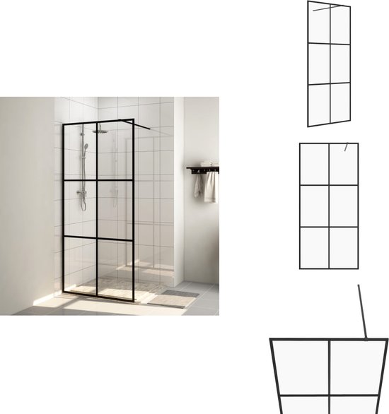 vidaXL Douchescherm - Doucheschermen - Inloopdouchescherm ...