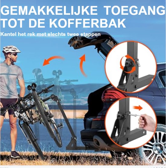 Fietsendrager - Fietsenrek - Voor Montage - Trekhaak - Camper & Caravan ...