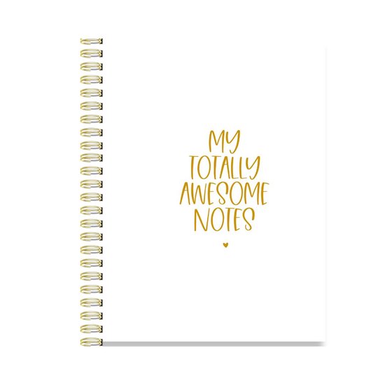 Notitieboek | Hardcover | My Totally Awesome Notes | bol