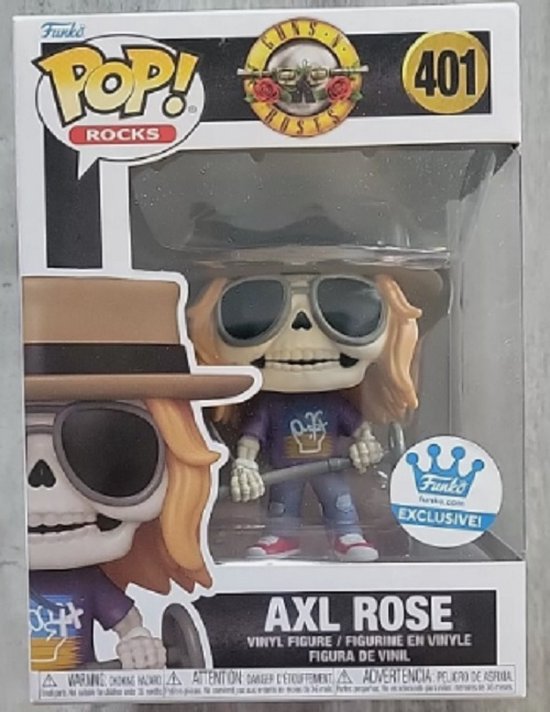 Funko Pop! Rocks: Guns N Roses - Axl Rose #401 Funko Exclusive | bol