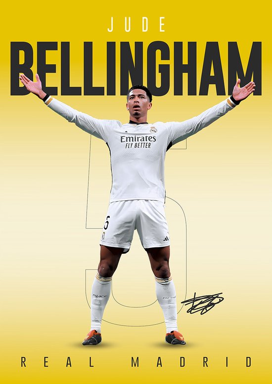 Jude Bellingham Poster -Star Collection #2 - Real Madrid - 43x61cm ...