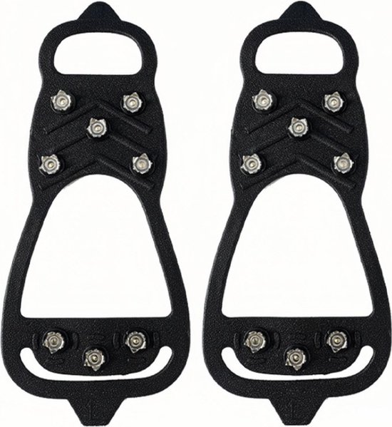 SnowStep - Grip Schoenspikes - Antislip Spikes voor onder schoenen - Maat 41-44 -... | bol