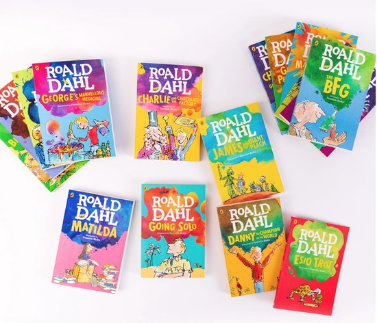 Roald Dahl Collection 16 Books Box Set (Original Edition), Roald Dahl ...