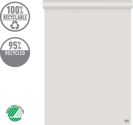 Nobo Gerecycled Flipover papier op Rol - 50 Vellen Dubbelzijdig Blanco ...